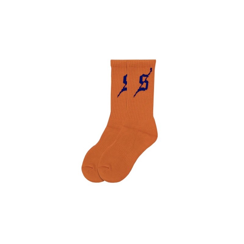 Stoned & Co. Incandescence Fire Crew Socks - Neon Orange | Shopee Malaysia