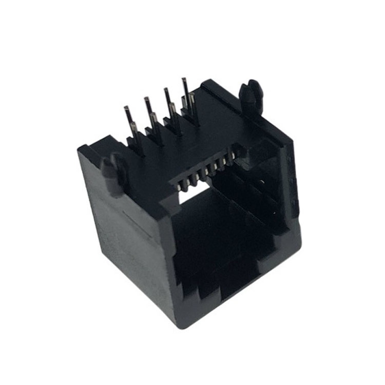 10PCS RJ11 Telephone Socket Curved Pin 95001 4P4C 6P6C 6P4C 8P8C Female Jack Pcb Connector ...