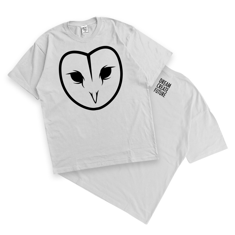 White T-SHIRT LOGO BASIC DREAMBIRDS | Shopee Malaysia