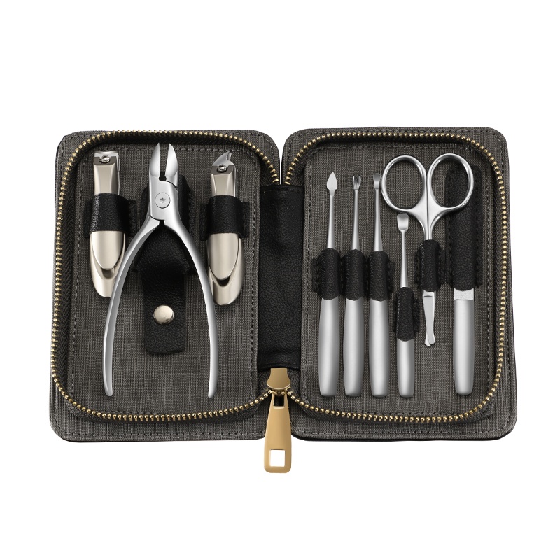 Nail clipper 9-piece set full set of nail scissors nail clipper ...