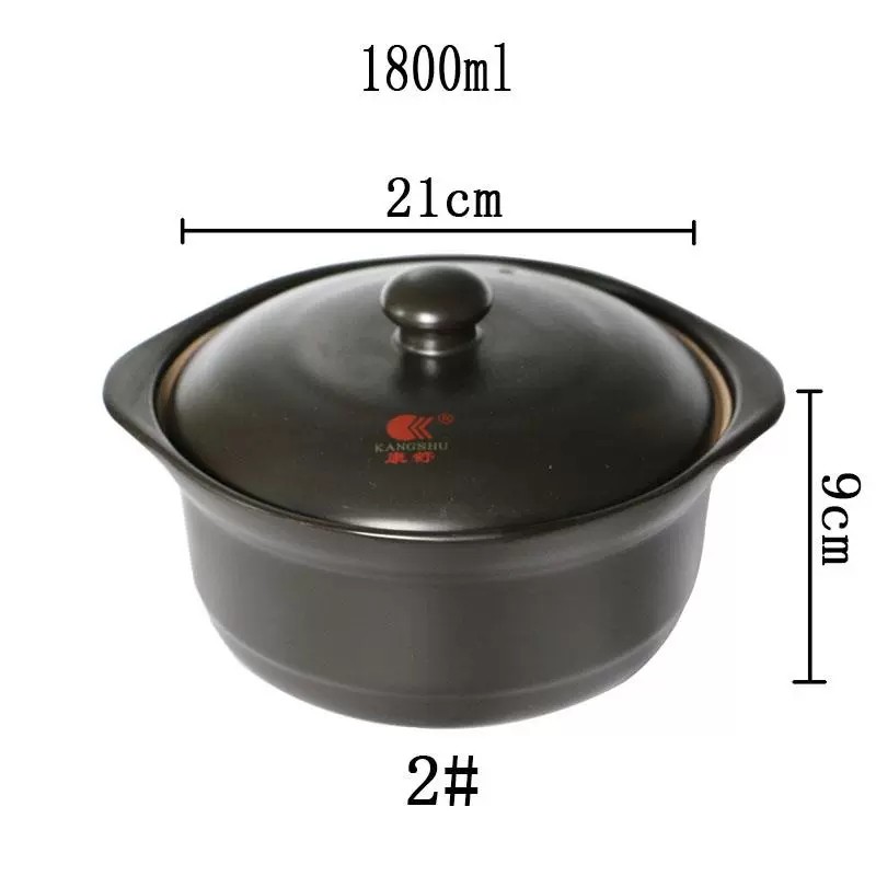 KANGSHU CERAMIC POT CERAMIC CASSEROLE CERAMIC COOKWARE CLAY POT 1200 TO ...