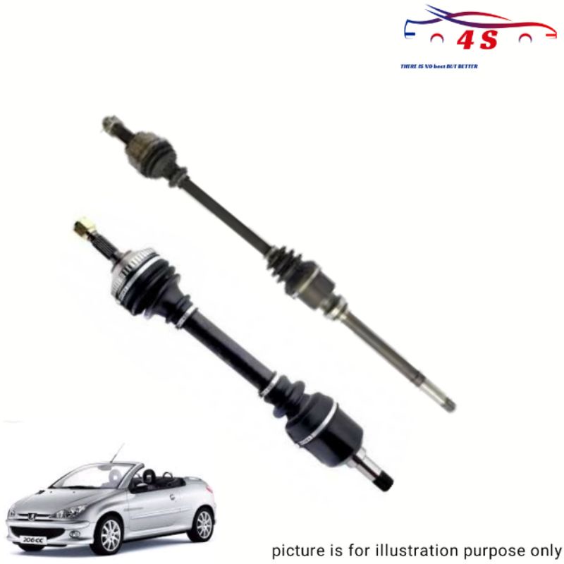 PEUGEOT 206 1.4 (2000-2008) ( AUTO ) OEM DRIVE SHAFT (LEFT & RIGHT ...