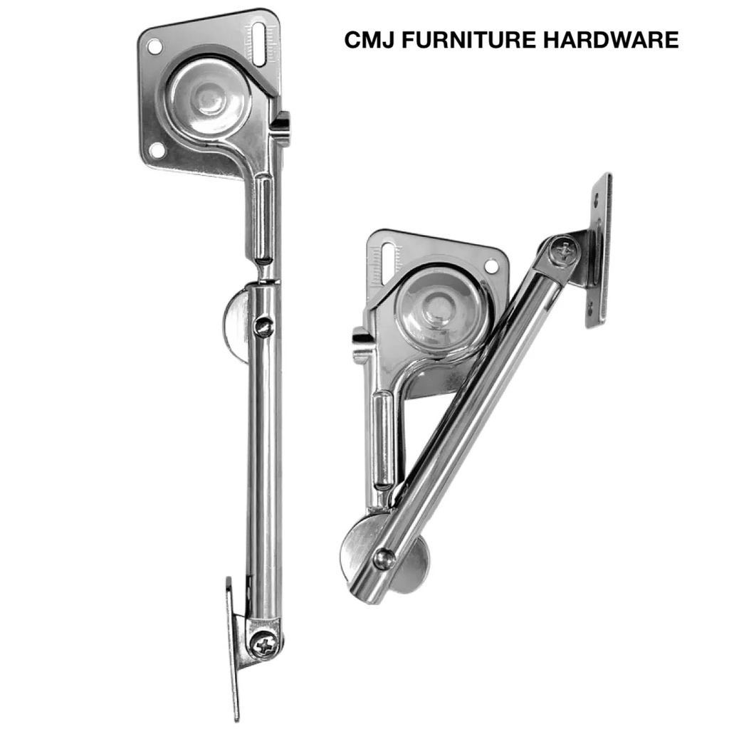 Heavy Duty Lift Up Strut Lid Support Flap Door Hydraulic Adjustable ...