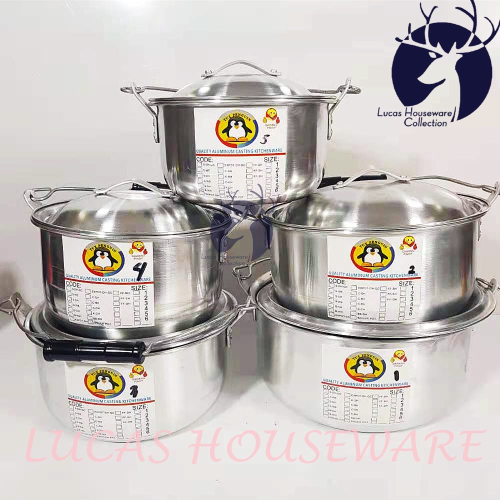 ALUMINUM KASEROLA SWING HANDLE CASSEROLE WITH SWING HANDLE COOKING POT ...