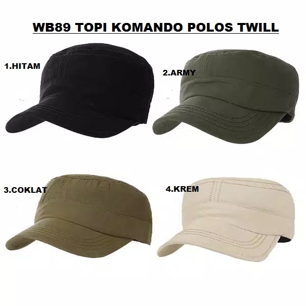 Plain Comando Hat PLAIN CAMO PLAIN VINTAGE ARMY ABRI Cap Comando Hat ...