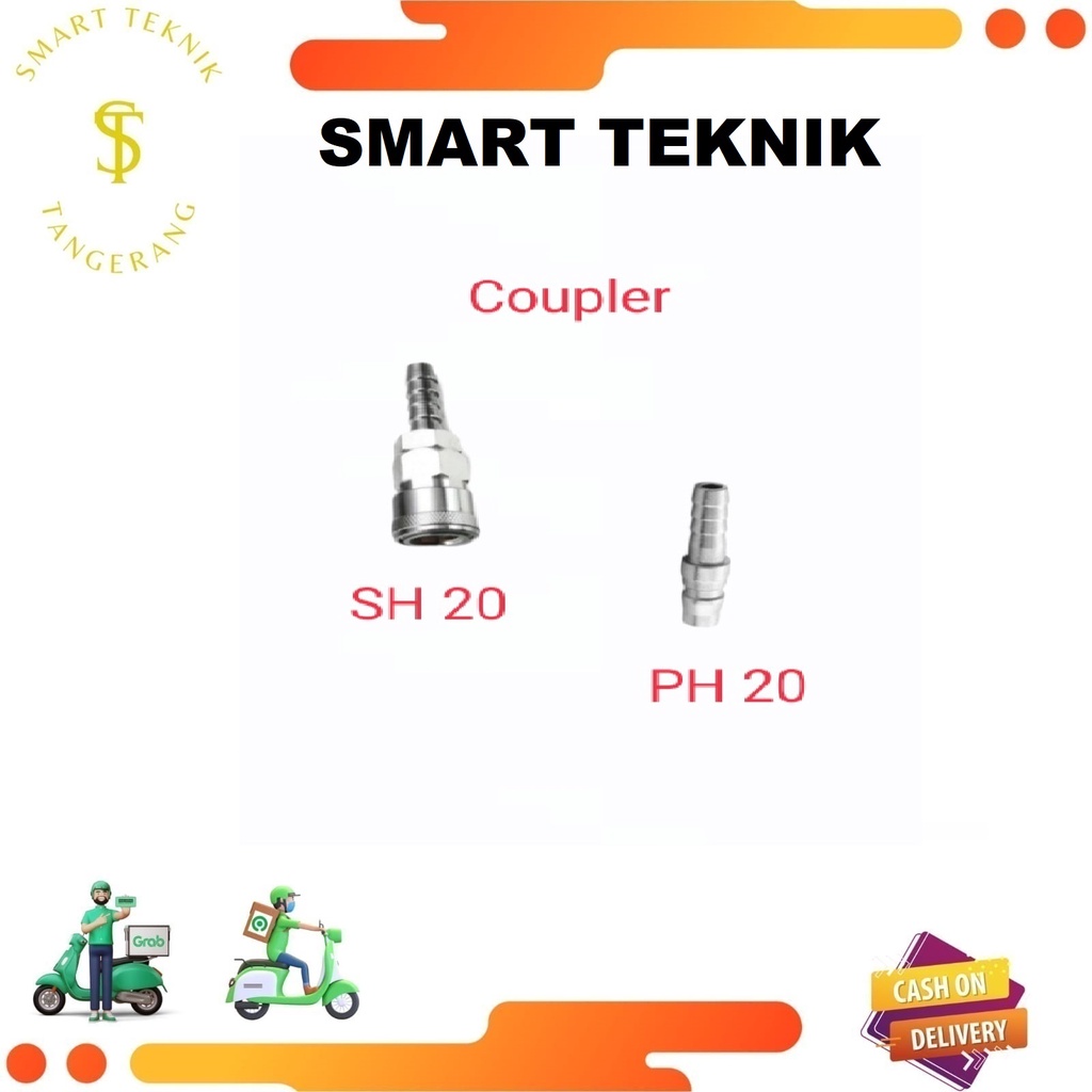 Quick Coupler Compressor Connection Set SH20 - PH20 1/4 Inch | Shopee ...
