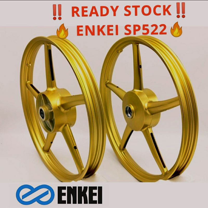 ‼️READY STOCK‼️🔥SPORT RIM SP522 ENKEI FOR MOTOR LC135 / LC4S🔥 | Shopee ...