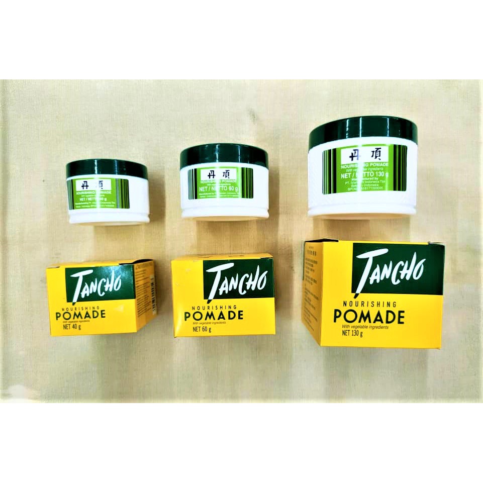 Tancho Pomade Hair Nourishing Pomade Minyak Rambut Pomade Tancho 40G ...