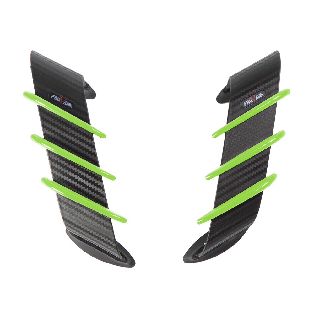 Universal Downforce Racing Spoiler Aero Winglets For YZF R1 CBR650R V4 ...