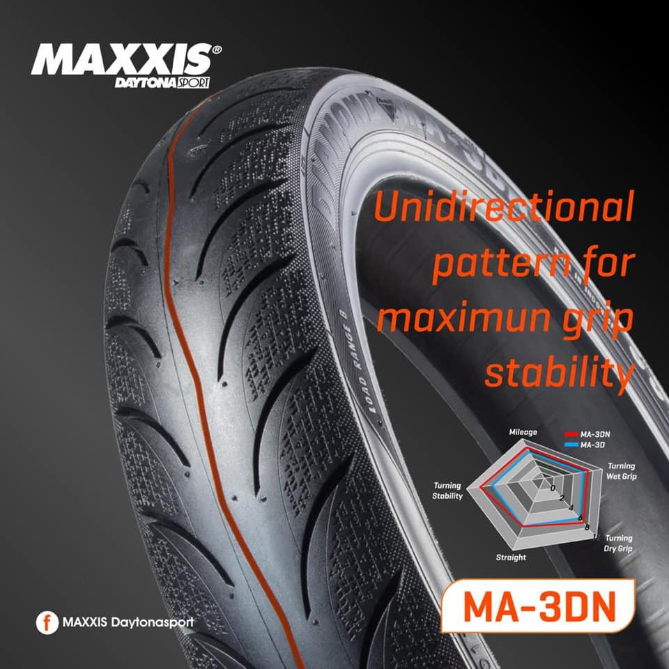 TAYAR MAXXIS DIAMOND MA-3D MA3DN TUBELESS TIRE TYRE 14" 17" INCH MEDIUM ...