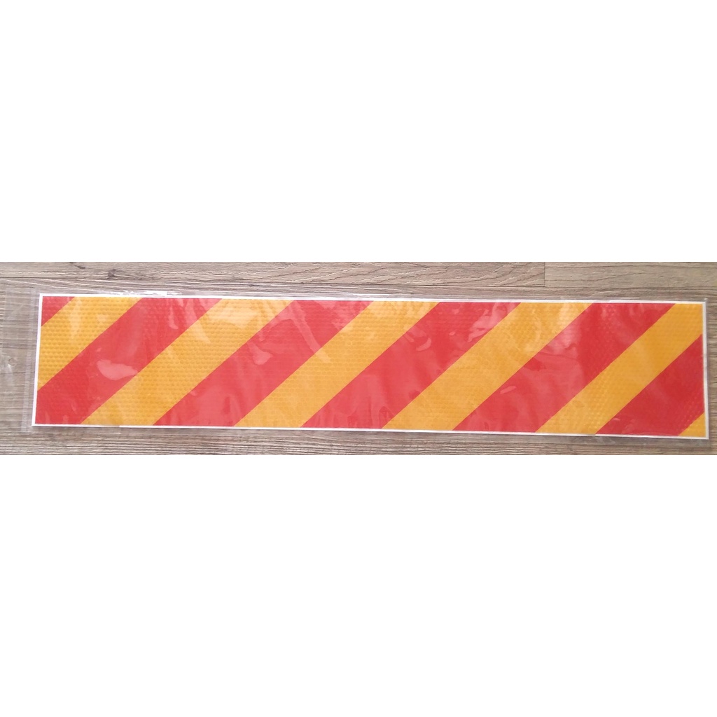 Red/Yellow Lorry Reflective Sticker / Safety Truck Reflectors Sticker ...