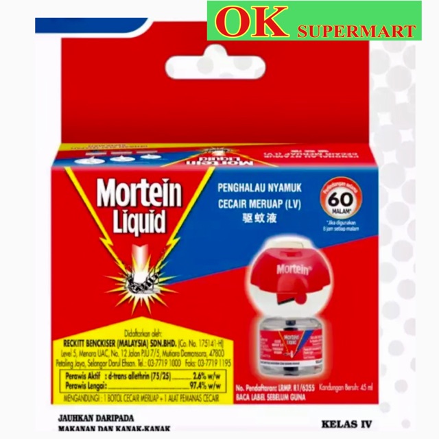 Mortein Liquid Machine with Liquid 45ml | Shopee Malaysia