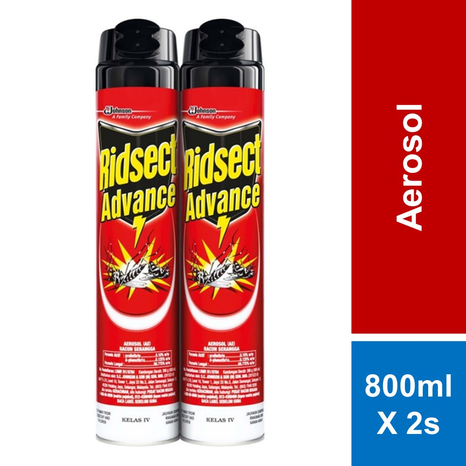 Ridsect Aerosol Advance 800ml x 2s | Shopee Malaysia