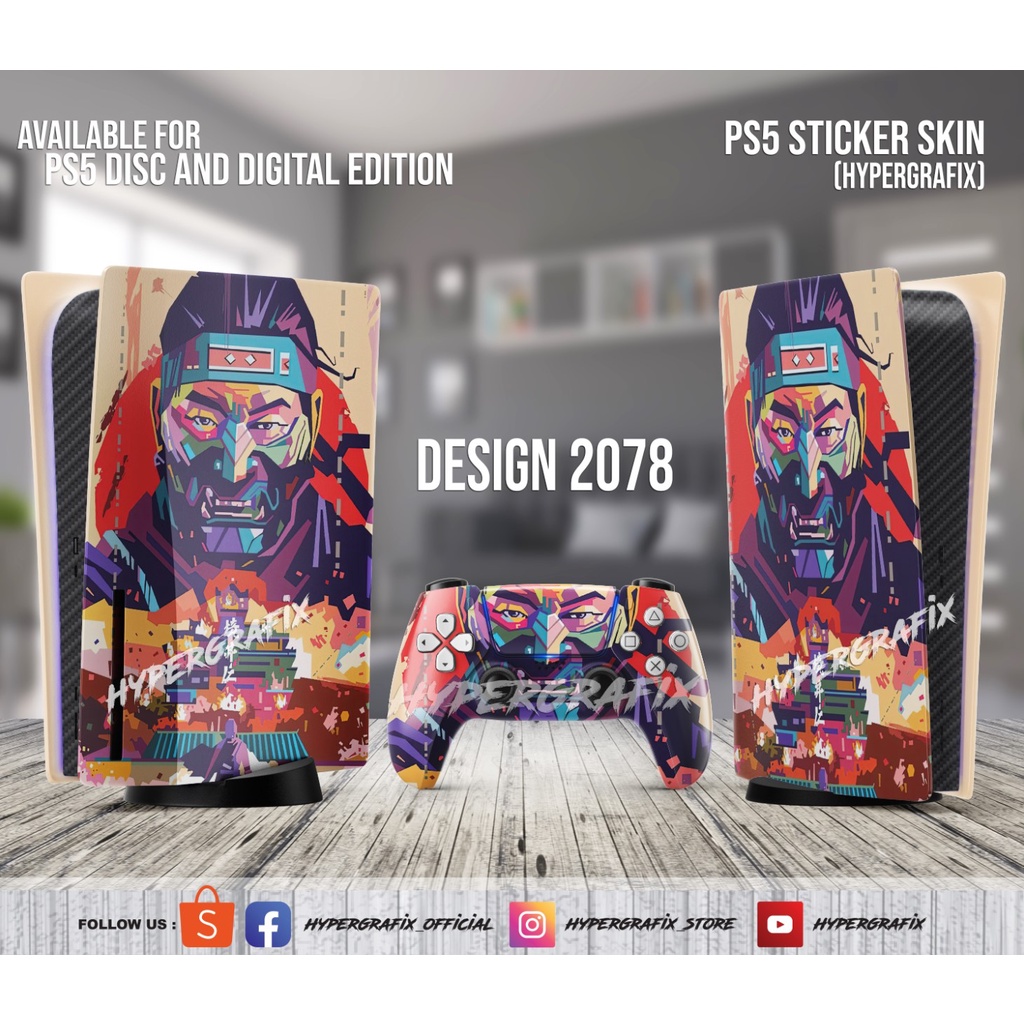 PS5 PLAYSTATION 5 STICKER SKIN DECAL 2078 | Shopee Malaysia