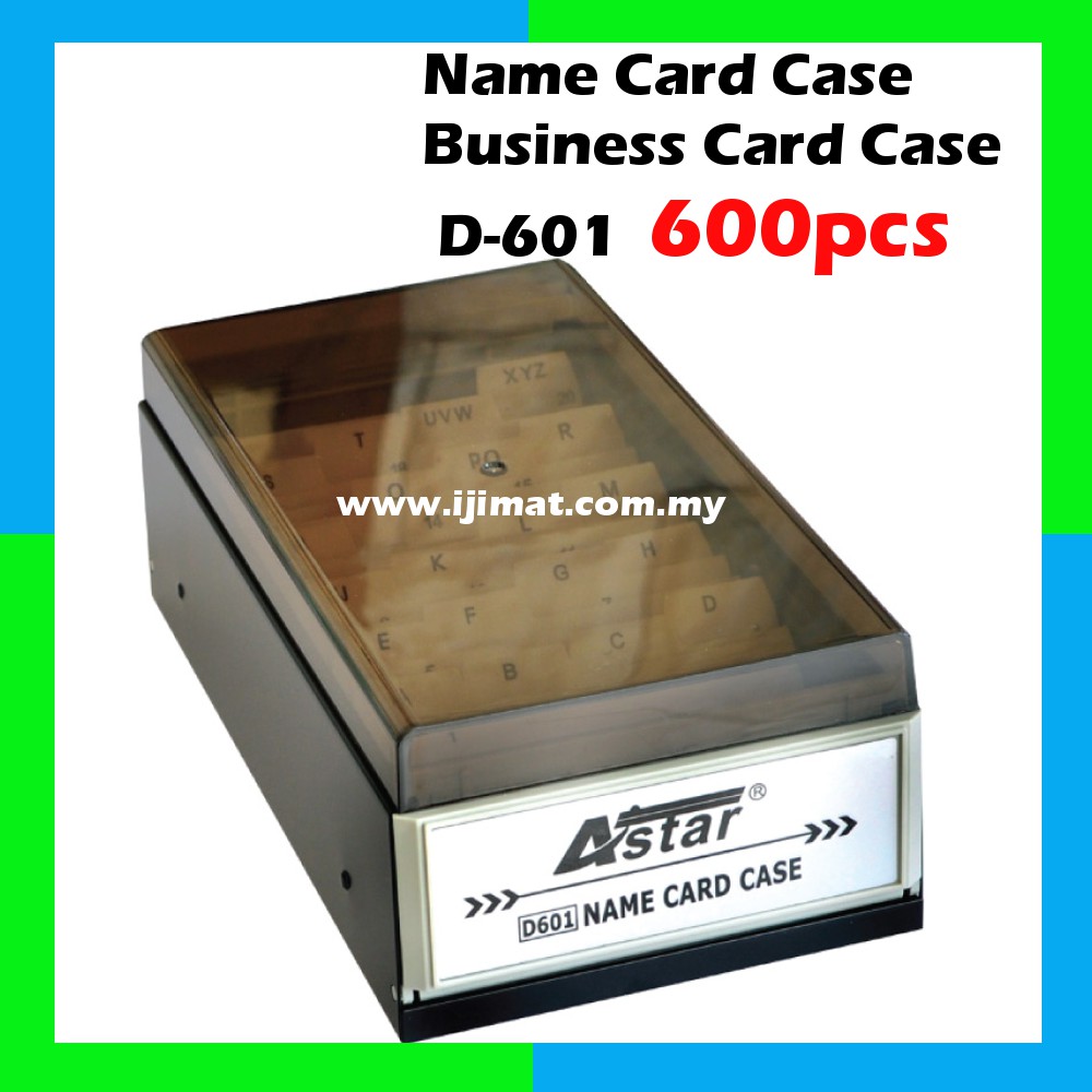 Astar D-601 D601 Business card case / name card case (600 cards ...