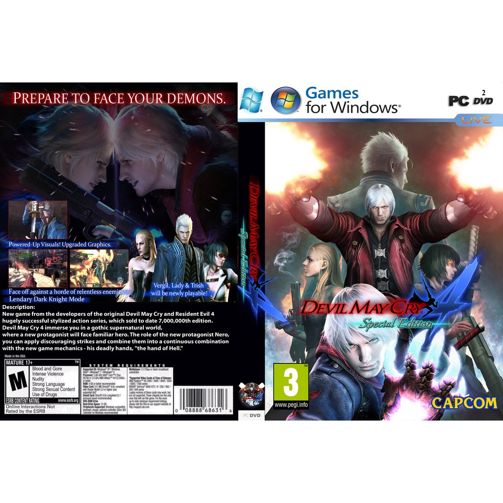 Devil May Cry 4: Special Edition PC GAME [Offline INSTALLATION ...