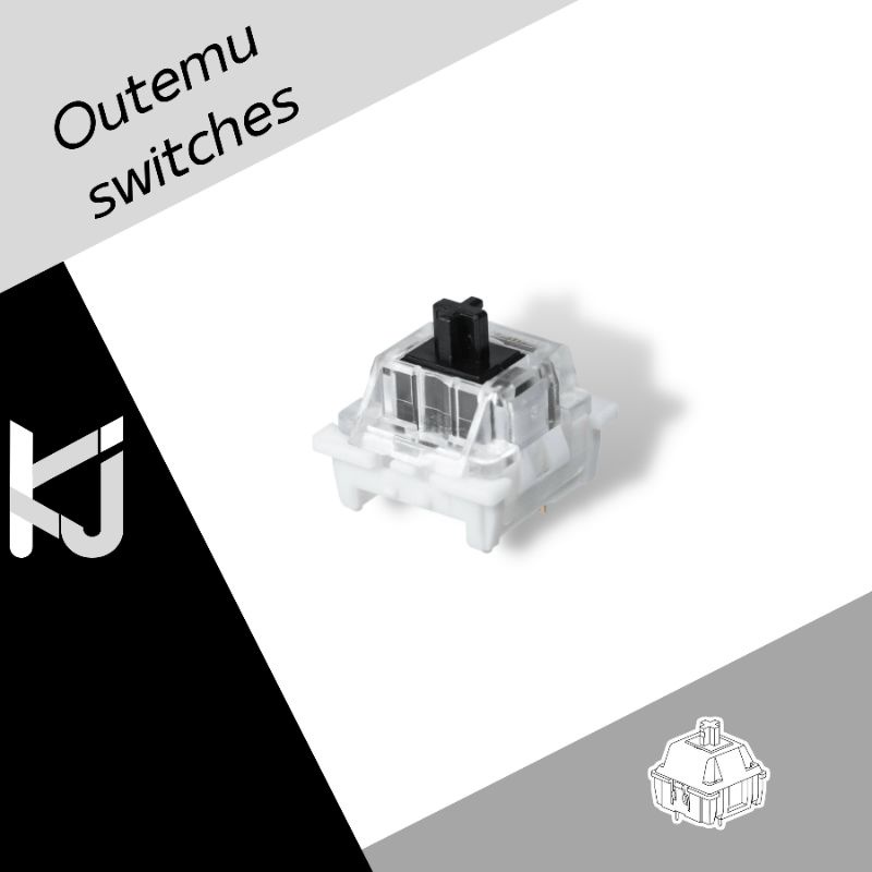 ⭐Local Stock⭐Outemu Switch for Mechanical Keyboard Axis CIY Socket SMD ...
