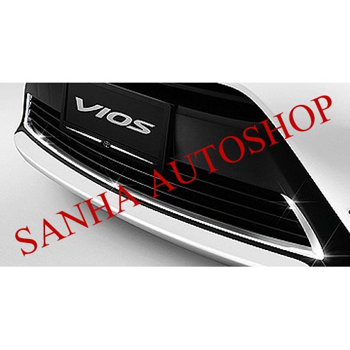 Toyota Vios Front Bumper Air Vent Chrome Moulding 2013 2014 2015 2016 ...