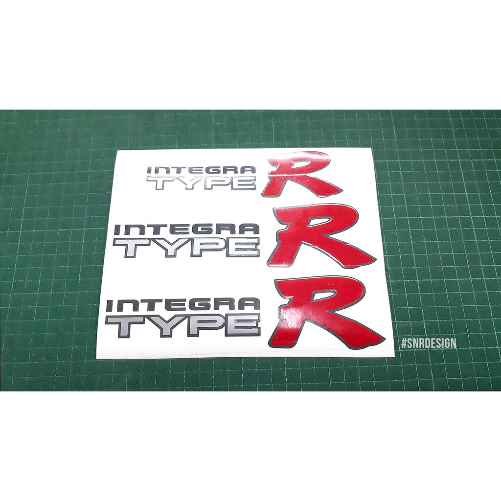 Honda Integra Type R DC2/DB8 (JDM) - sticker | Shopee Malaysia