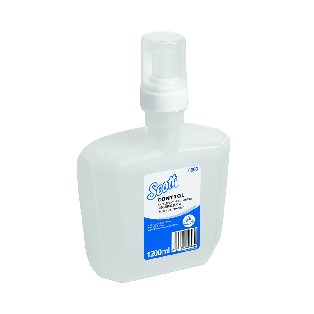 SCOTT® Control Alcohol Foam Hand Sanitizer Automated 6593 ( 1 x 1200ml ...