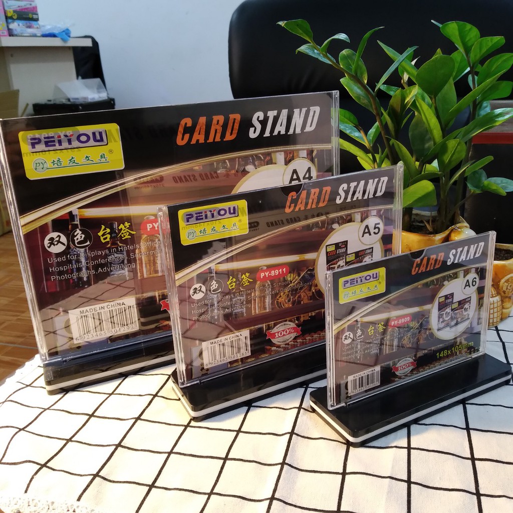 A4 A5 A6 horizontal mica Menu, high quality tabletop mica | Shopee Malaysia