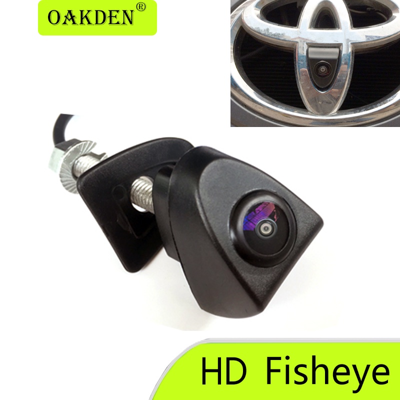 AHD CCD Special Logo Car Front View Camera For Toyota Prado Highlander ...