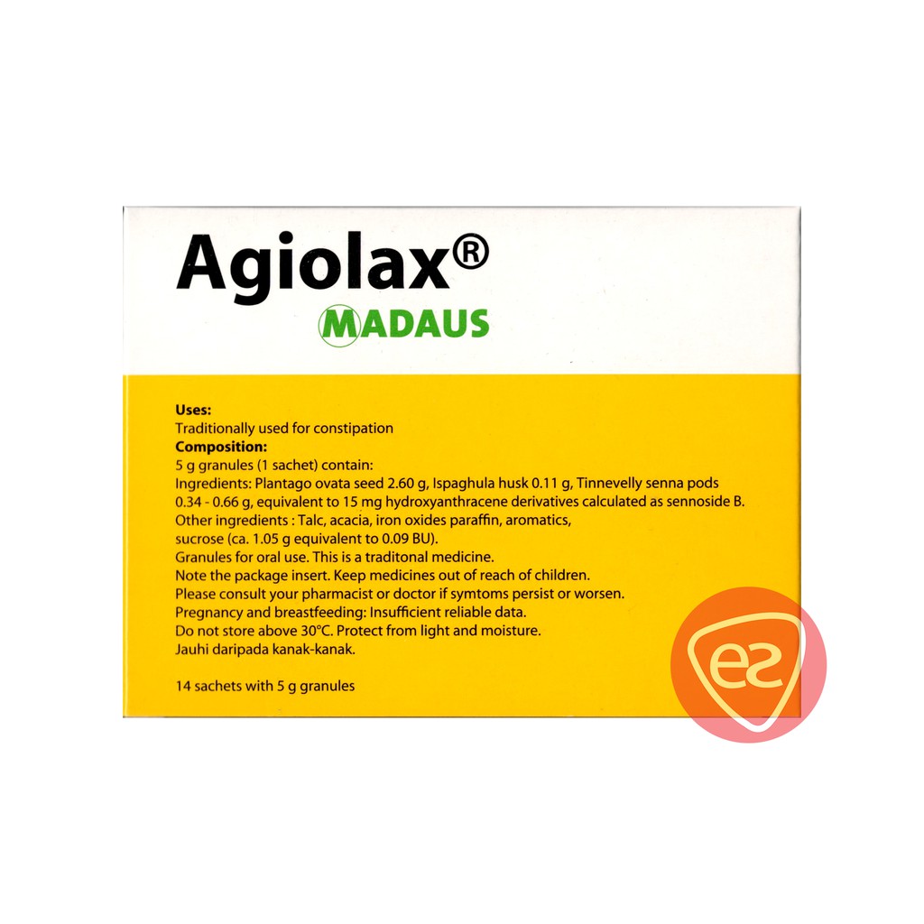 Agiolax Granules 5g Sachet 14s | Shopee Malaysia