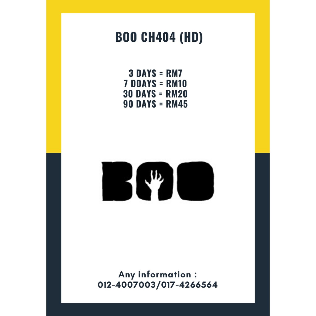 Direct Buy Channel : BOO CH404 (HD) | Shopee Malaysia