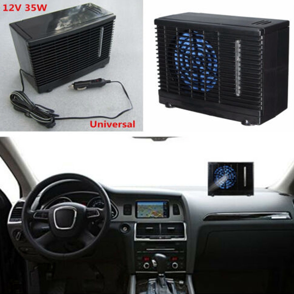Car Portable 12V Mini Air Conditioner Evaporative Water Cooler Cooling ...