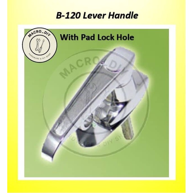 A-120 B-120 Lever Handle Lock Panel Handle Lock Switchboard Industries ...