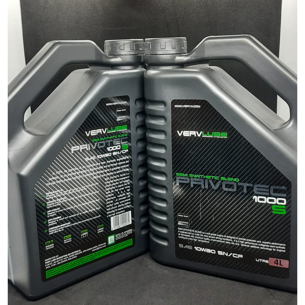 🔥HOT ITEM🔥Engine oil VX Privotec Semi Synthetic Engine oil 1000 10w30 ...