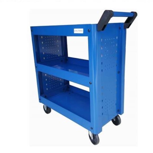KING TOYO 3 Trays Tool Trolley /Tool Cart [KT-OPE380] Troli Alat 3 ...