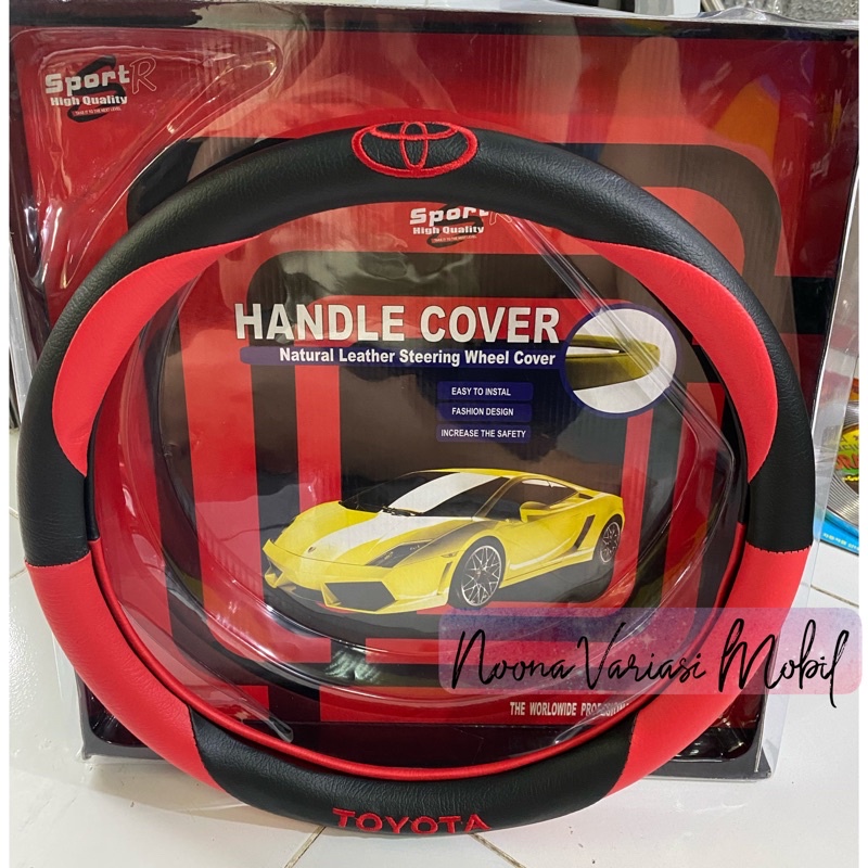 HITAM MERAH Toyota agya avanza innova fortuner raize Red and Black Logo ...