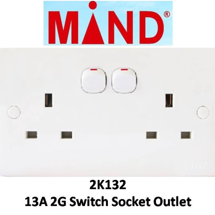 MIND 2K Series Switches and Socket Outlet ( SIRIM ) | Shopee Malaysia