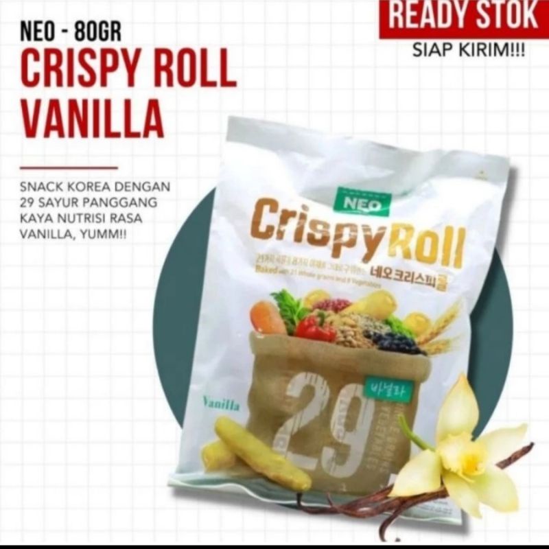 Neo Crispy Roll Vanilla 80gr (Buy 2 Save More) | Shopee Malaysia