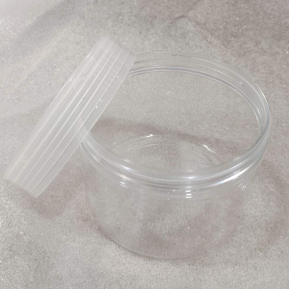300ml Transparent Clear Empty Packaging Containers Cosmetic Container ...