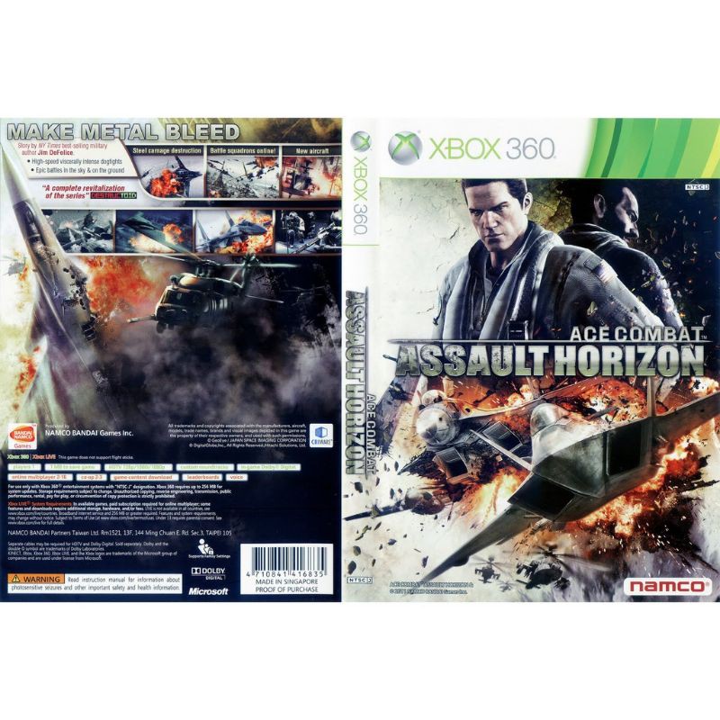XBOX 360: ACE COMBAT ASSAULT HORIZON (FOR MOD CONSOLE) | Shopee Malaysia