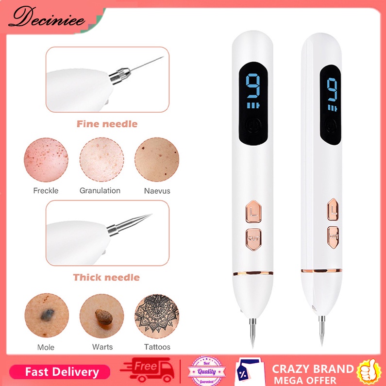 Professional Plasma Pen Skin Tag Tatto Mole Wart Removal Pen Dark Spot ...