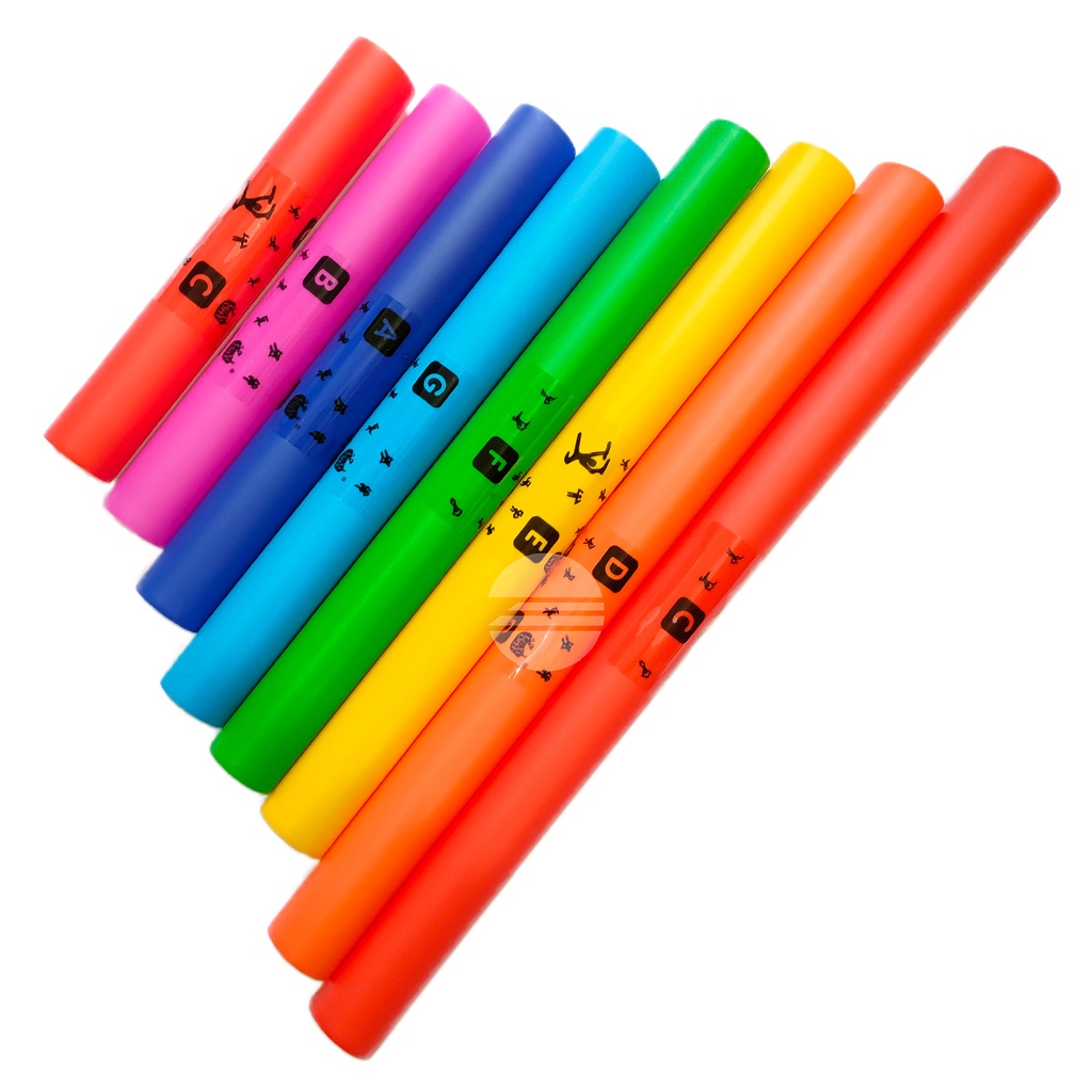S057 Multi-color 8-Tone Boomwhacker Tubes | Shopee Malaysia