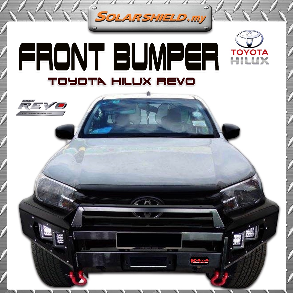 Toyota Hilux Revo Roccco Front Bull Bar Bumper 4X4 Front Bumper Bumper ...