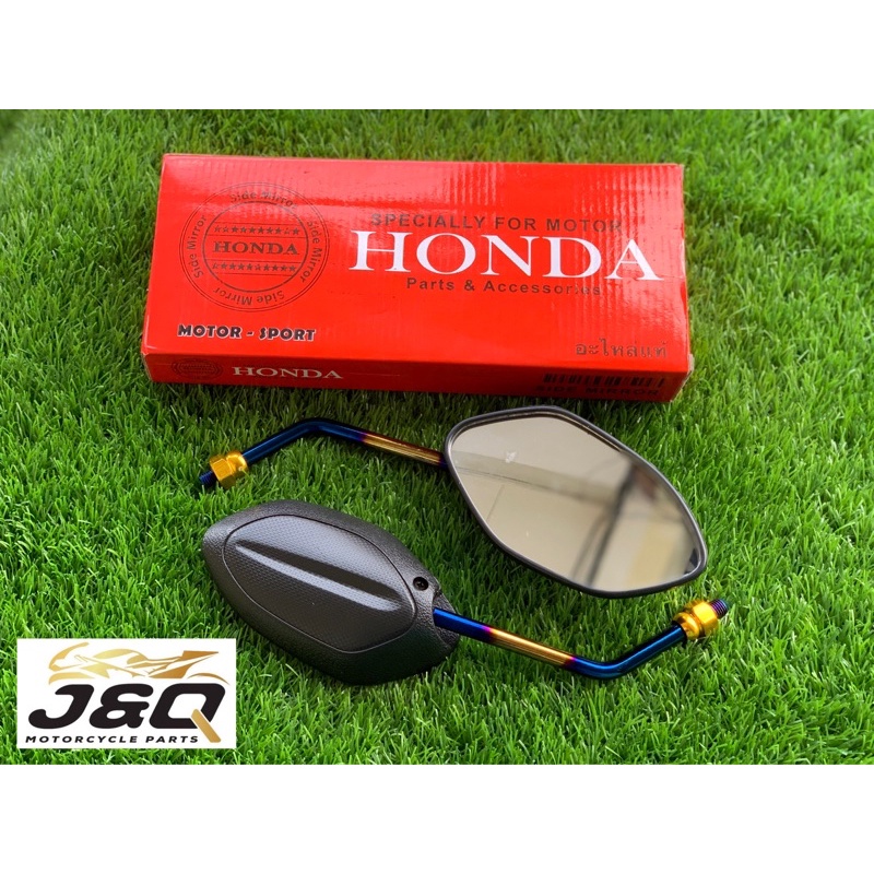 HONDA RS150 VARIO DASH125 FI SIDE MIRROR CERMIN SISI TITANIUM | Shopee ...