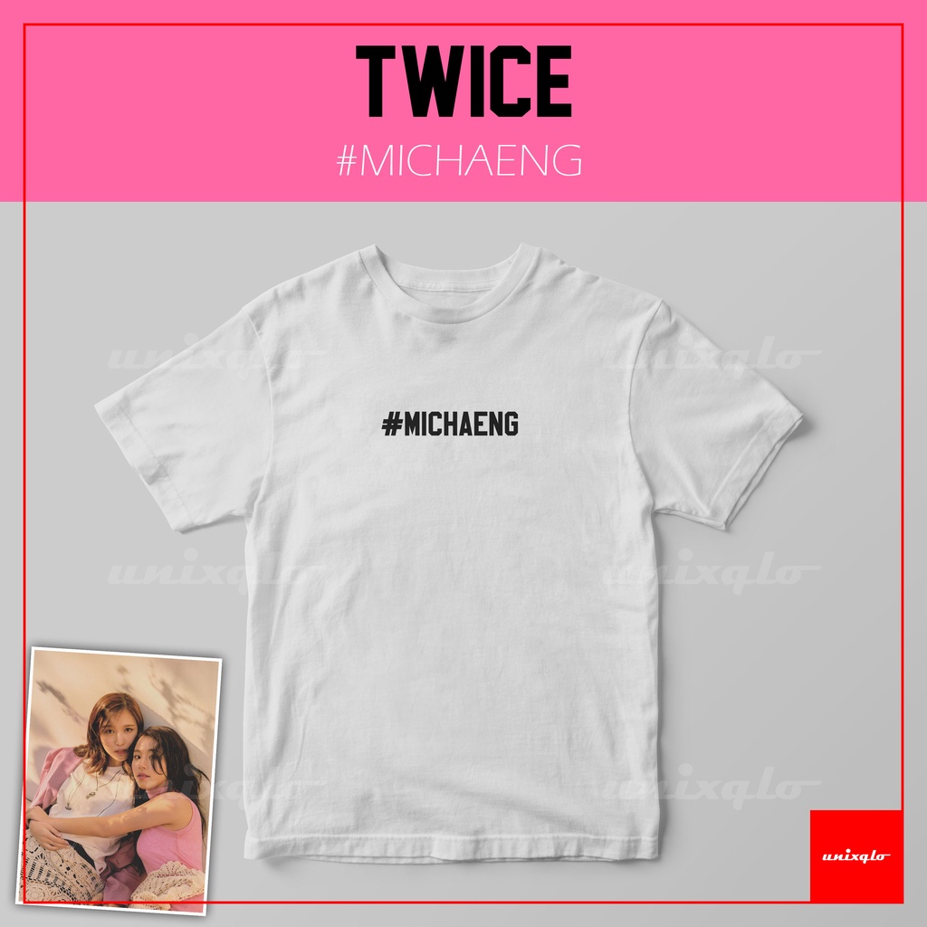 Twice MINA & CHAEYOUNG MICHAENG T-shirt | Twice MINA & CHAEYOUNG ...