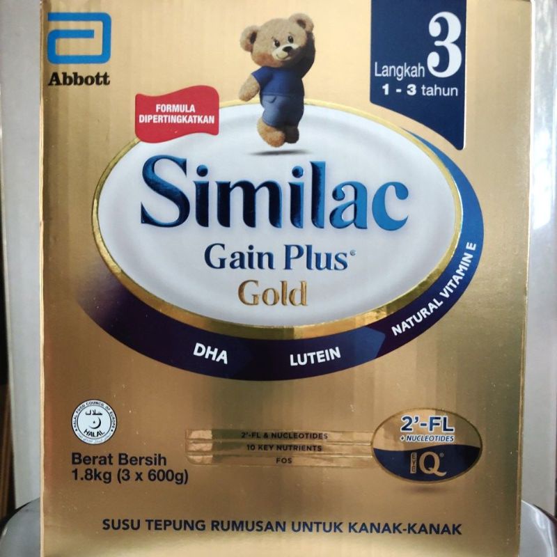 Similac Step 3 (600g x 3) | Shopee Malaysia