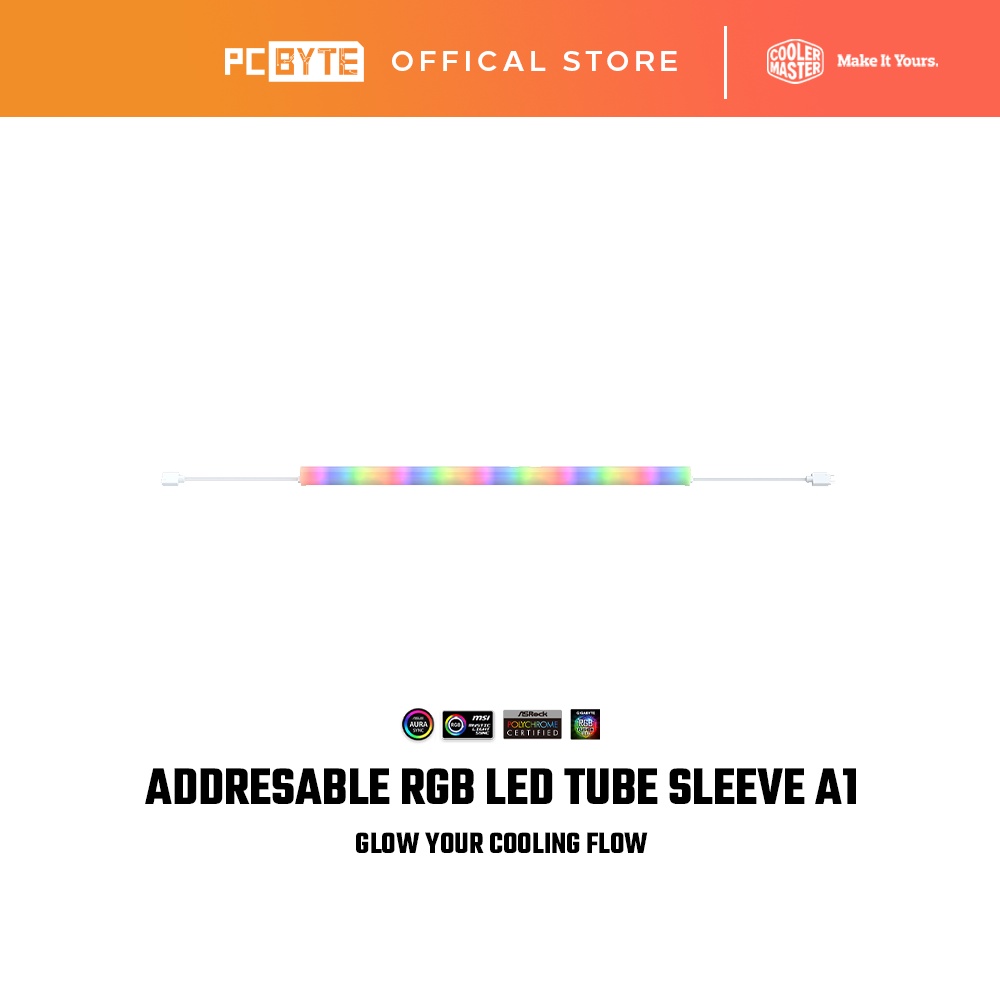 Cooler Master Addressable RGB LED Tube Sleeve A1 | Shopee Malaysia