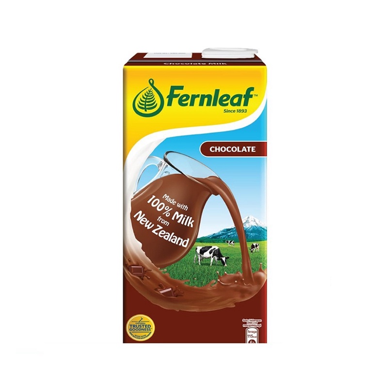 Fernleaf UHT Milk 1L x 12s (LOW FAT/PENUH KRIM/CHOCOLATE) | Shopee Malaysia