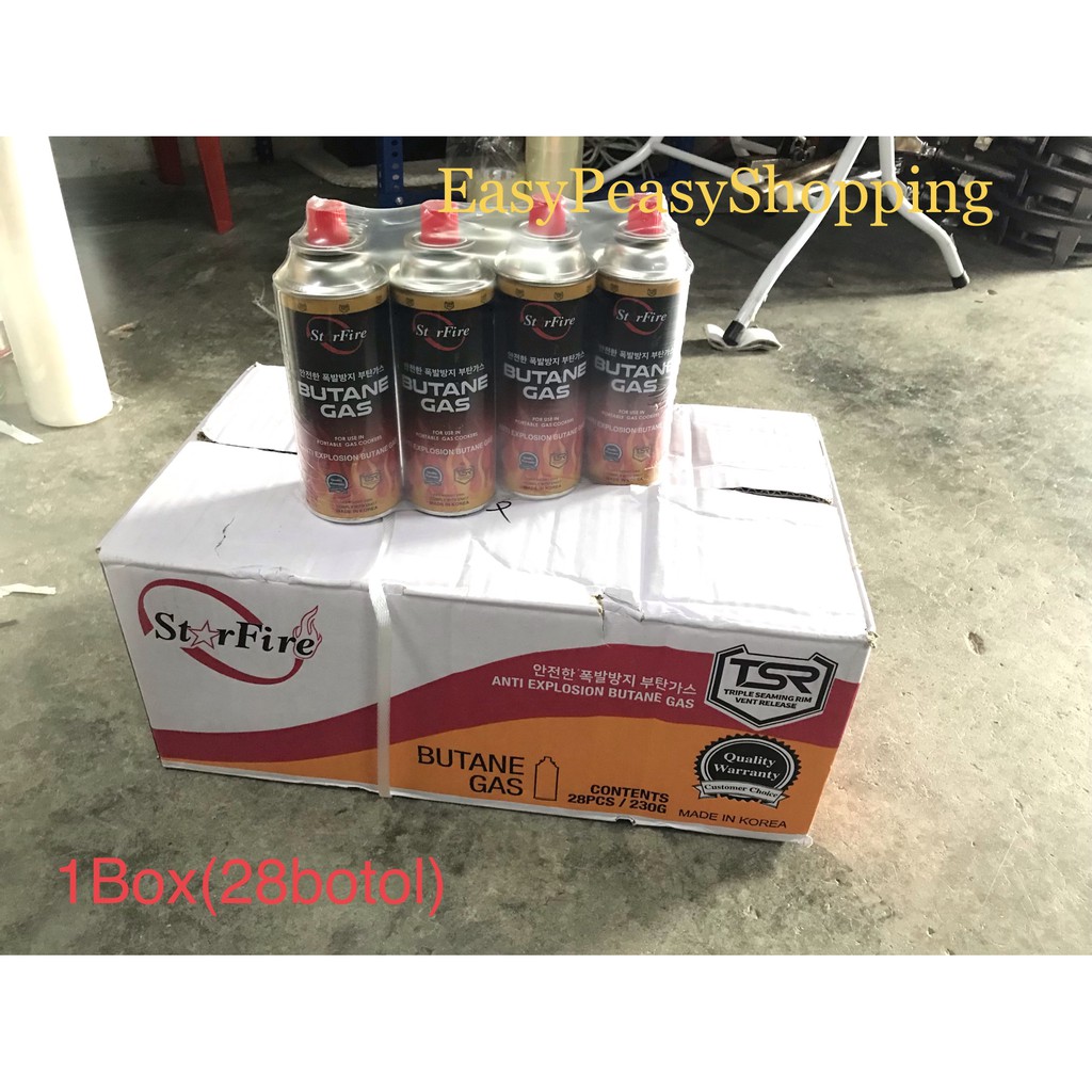KOREA BUTANE GAS CARTRIDGE Camping /Dapur Gas /Gas Botol (READY ...