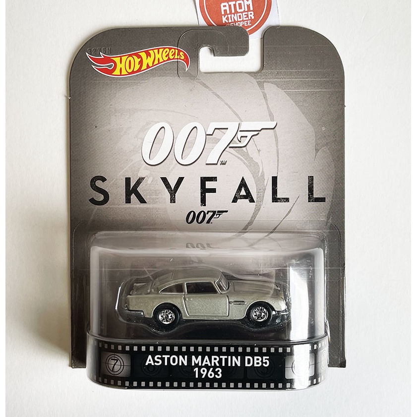Hot Wheels Aston Martin DB5 Skyfall 007 Retro Entertainment 2016 ...