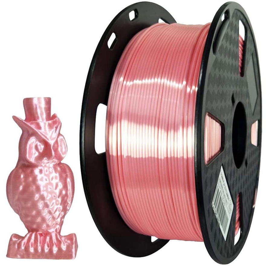 Satin Textured Silk PLA Filament 1KG 1.75mm for 3D Printers | Shopee ...