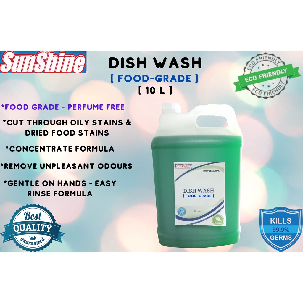 SUNSHINE DISH WASH (FOOD GRADE) - 10 LITER | Shopee Malaysia
