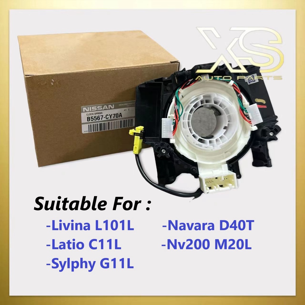 ORIGINAL Nissan Sensor Strg AirBag B5567-CY79A (Clock Spring) Livina ...